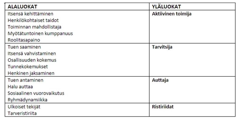 Vertaismentoreina toimineiden väitöskirjatutkijoiden käsityksiä ja ...